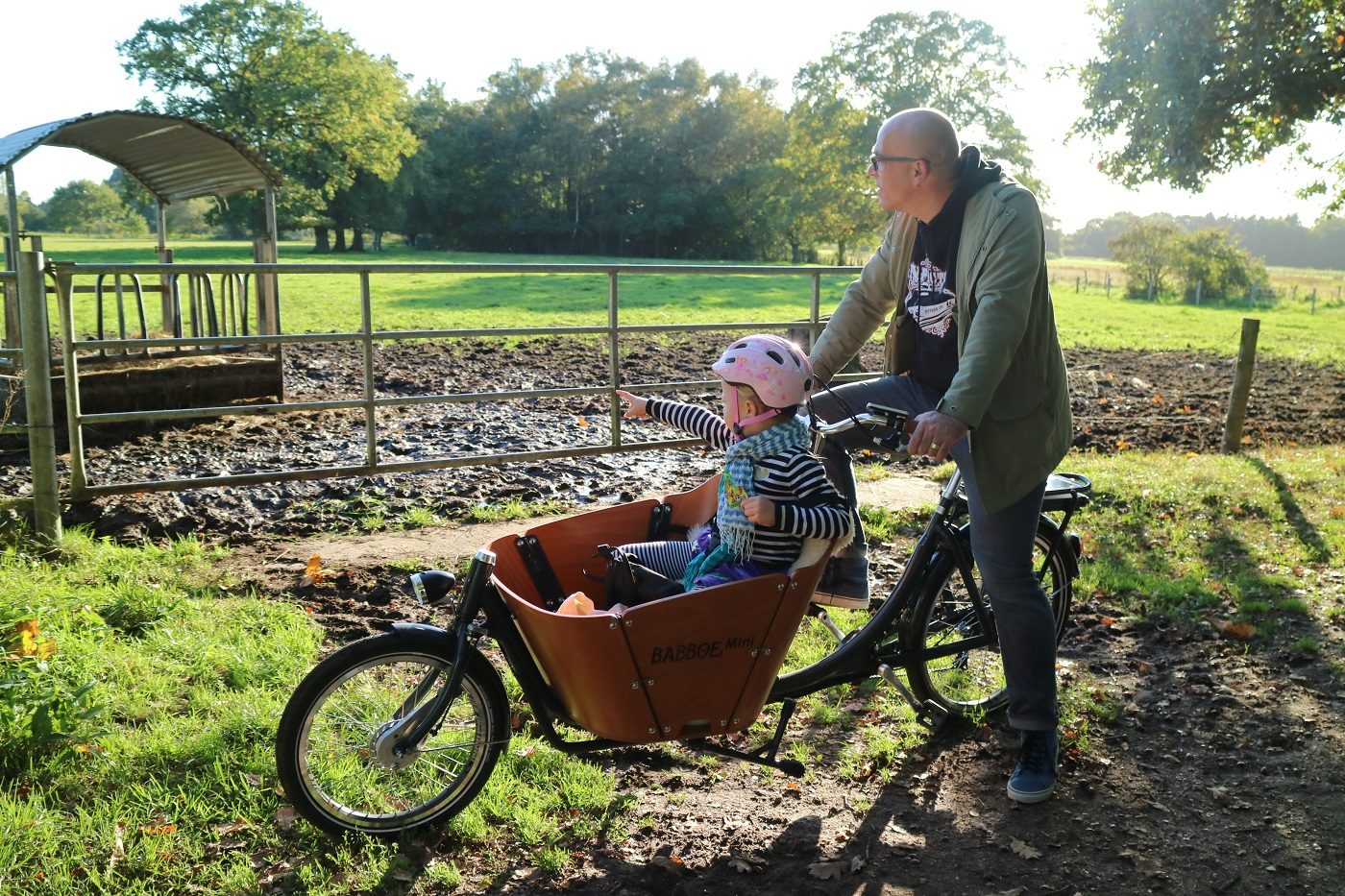Das Lastenrad Babboe Mini-E im Test - Daddylicious