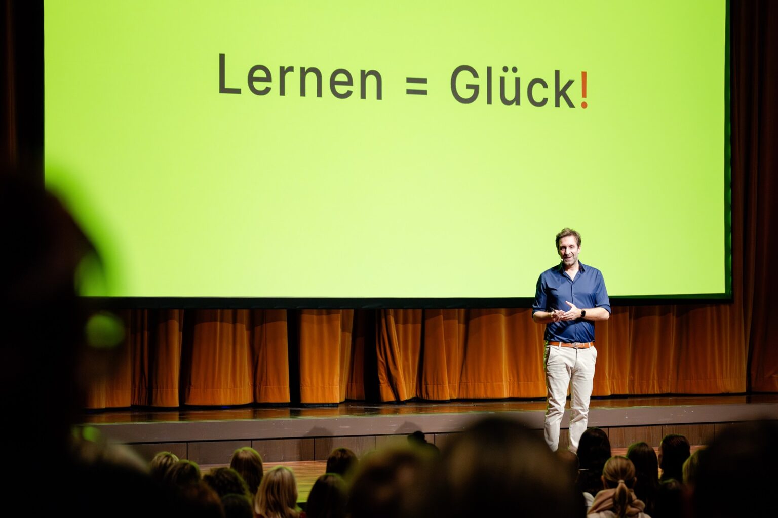 Das Lernen lernen - Jürgen Möller mit Bühnenshow für Eltern